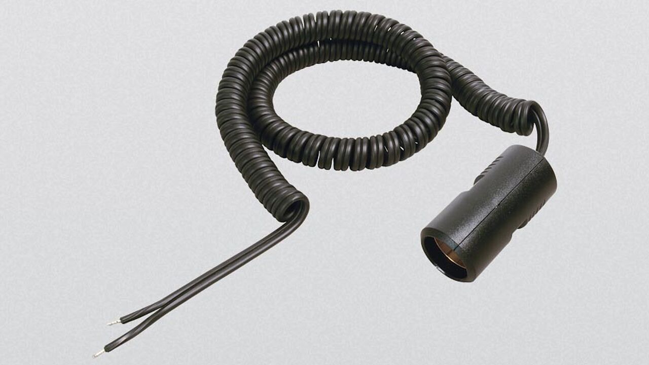 Helix Cable with connector Ø 21 mm: PRO CAR Auto- und Bootszubehör