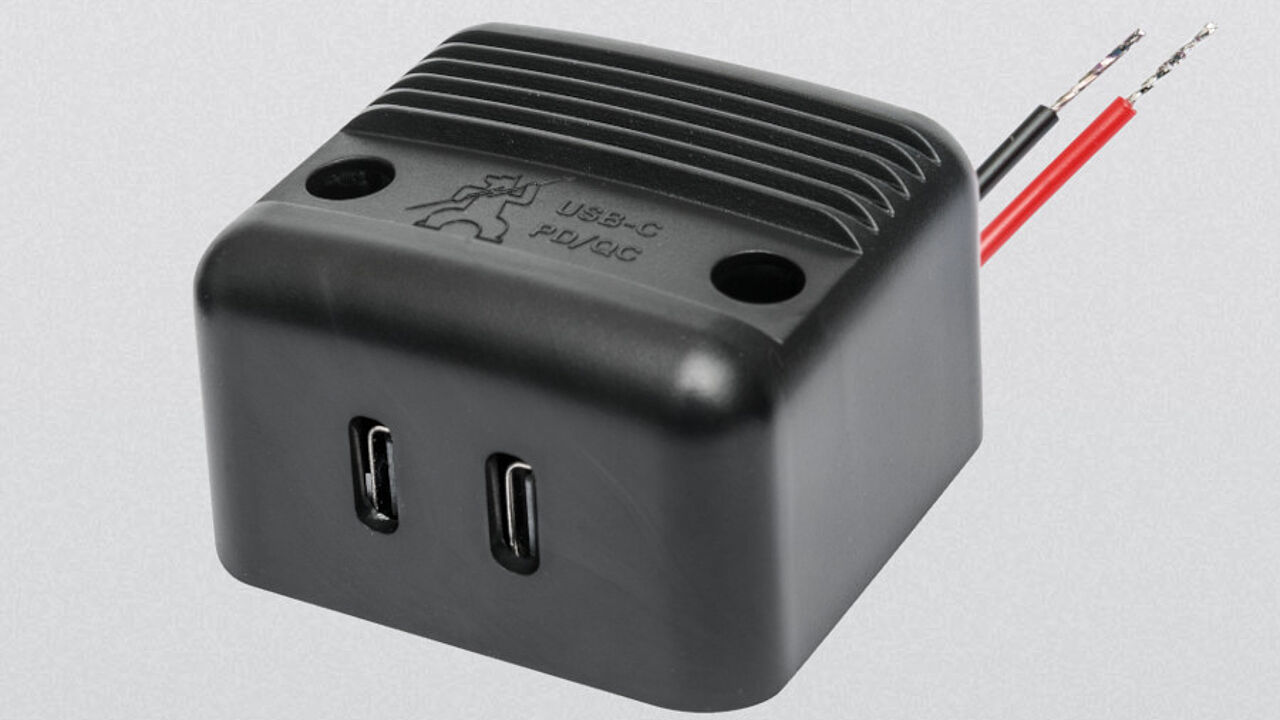 Power Double USB-C Surface Mounted Socket PD/QC: PRO CAR Auto- und ...